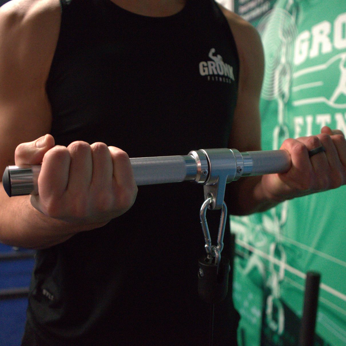 Gronk Fitness Aluminum Revolving Straight Bar – Gronk Fitness Products