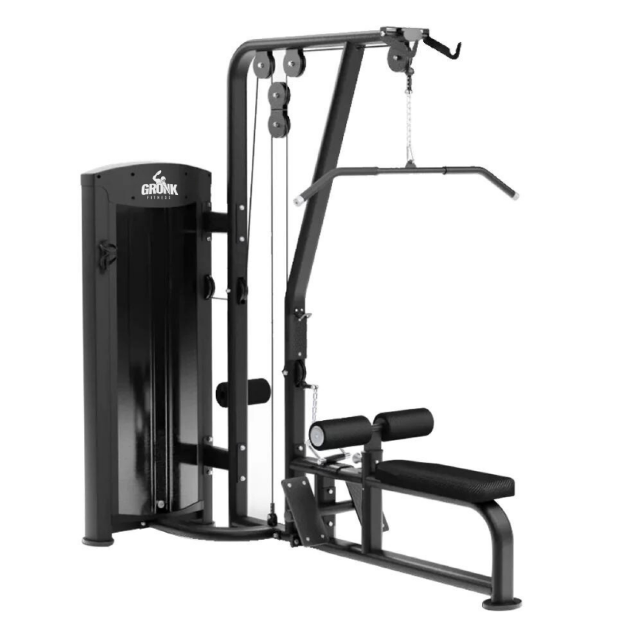 Gronk Fitness Selectorized Dual Lat Pulldown & Low Row – Gronk Fitness ...