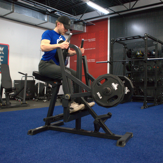 Gronk Fitness Seated Row - Plate Loaded – Gronk Fitness Products
