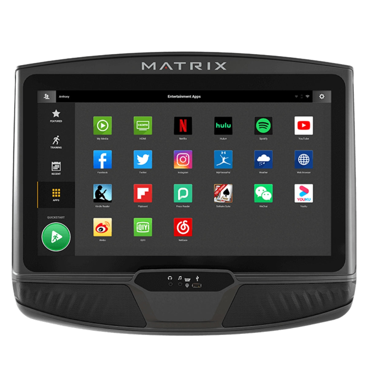 Matrix A50 Elliptical – Gronk Fitness Products