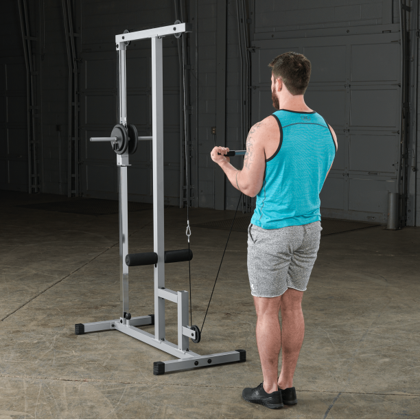 Body-Solid Powerline PLM180X LAT and Low Row Cable Pull Down Machine – Gronk Fitness Products